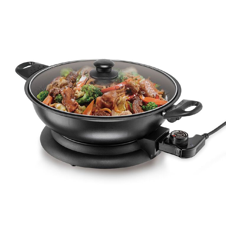 Living & Co Electric Wok | The Warehouse