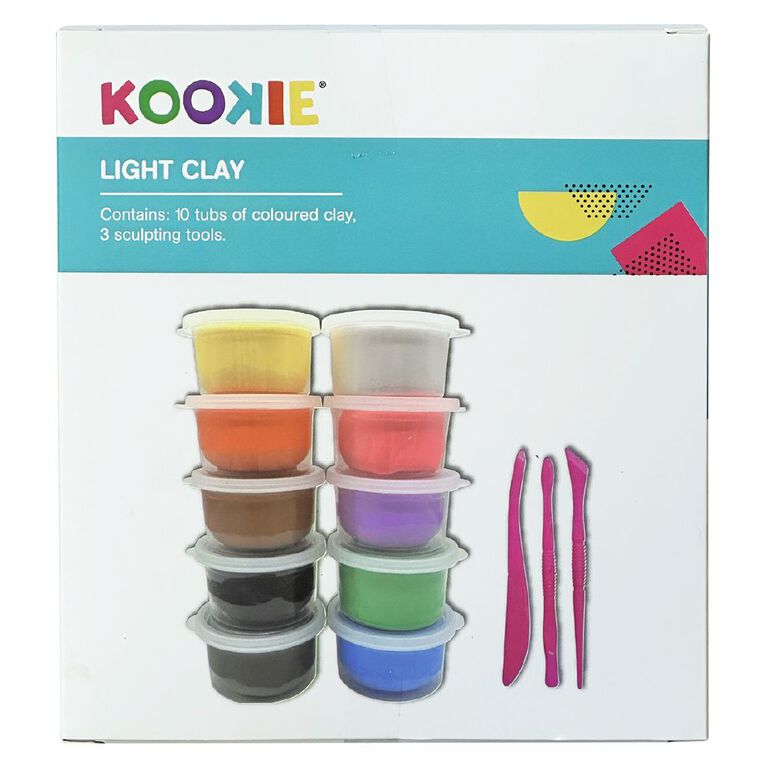 Kookie Light Clay Tub 10 Colours | The Warehouse