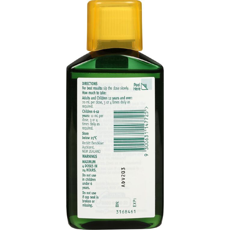 Lemsip Dry Cough Liquid 180ml The Warehouse