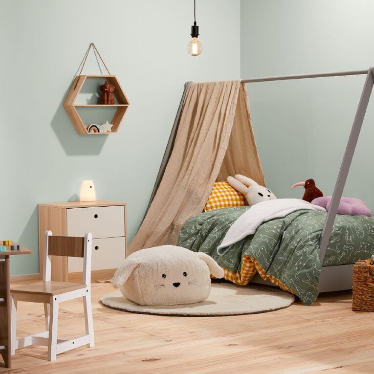 Living & Co Kids' Duvet Cover Rabbit Meadow Multi-Coloured Multi ...