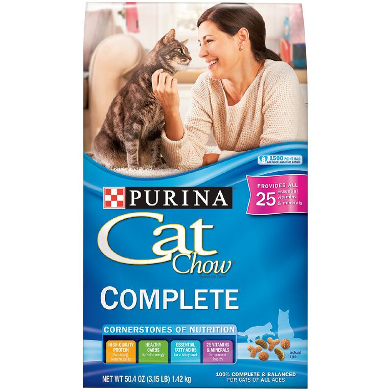 Purina Cat Chow Complete & Balanced 1.43kg | The Warehouse