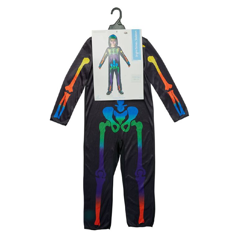 Seasons Bright Skeleton Costume 8-10 Years | The Warehouse