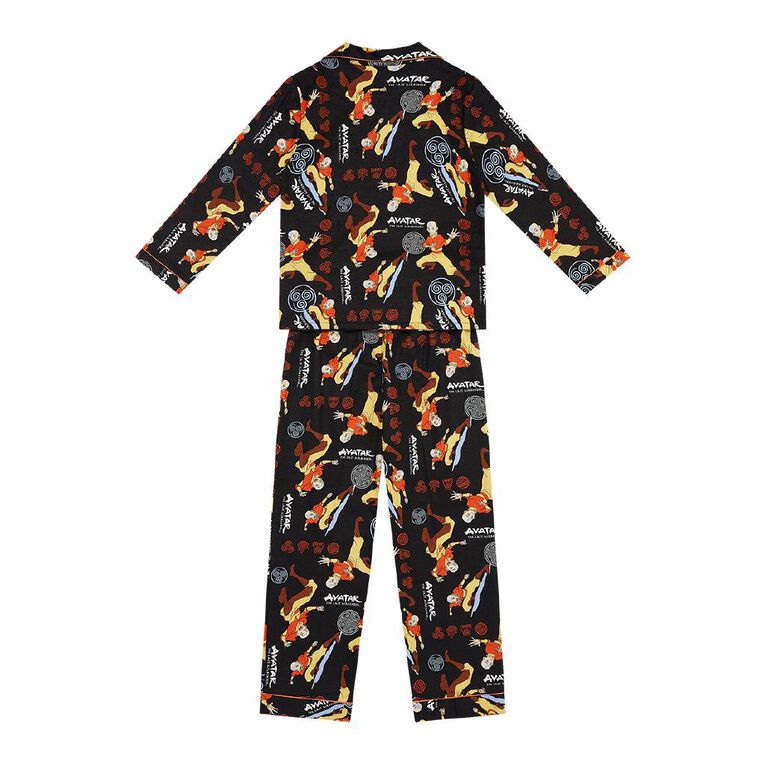 Warner Bros. Boys' Flannel Pyjama Set Black | The Warehouse