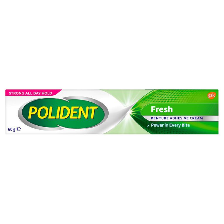 Polident Denture Adhesive Freshmint 60g | The Warehouse