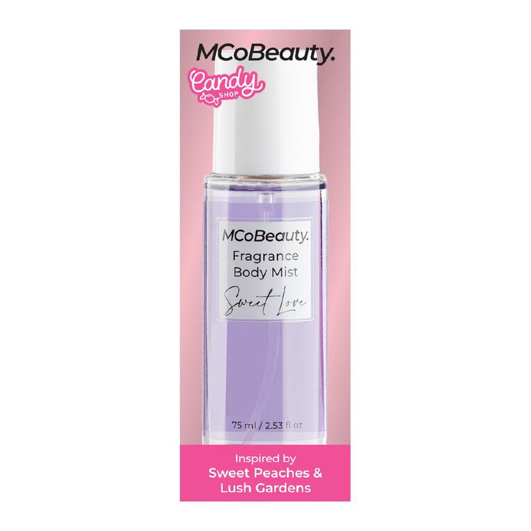 MCoBeauty Candy Collection Fragrance Body Mist Sweet Love | The Warehouse