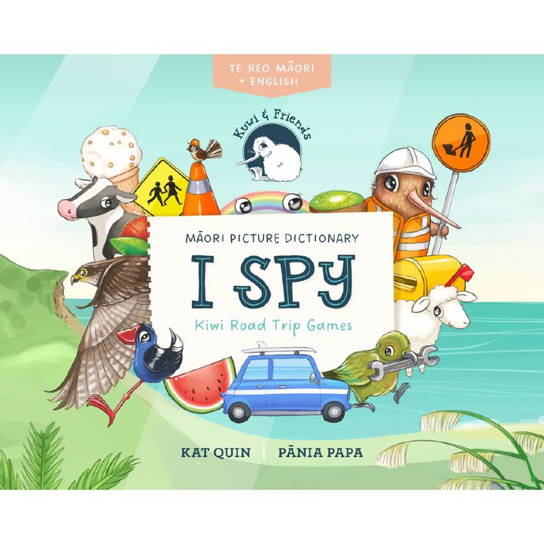 Kuwi & Friends: I Spy Kiwi Road Trip Games by Kat Quin | The Warehouse