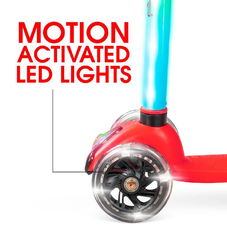 Zycom Zipper Lumen Scooter Black/Red Black/Red | The Warehouse