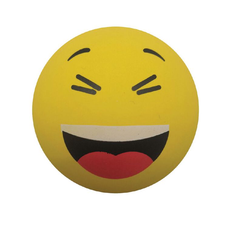 Active Intent Smileez High Bounce Ball Assorted Assorted | The Warehouse