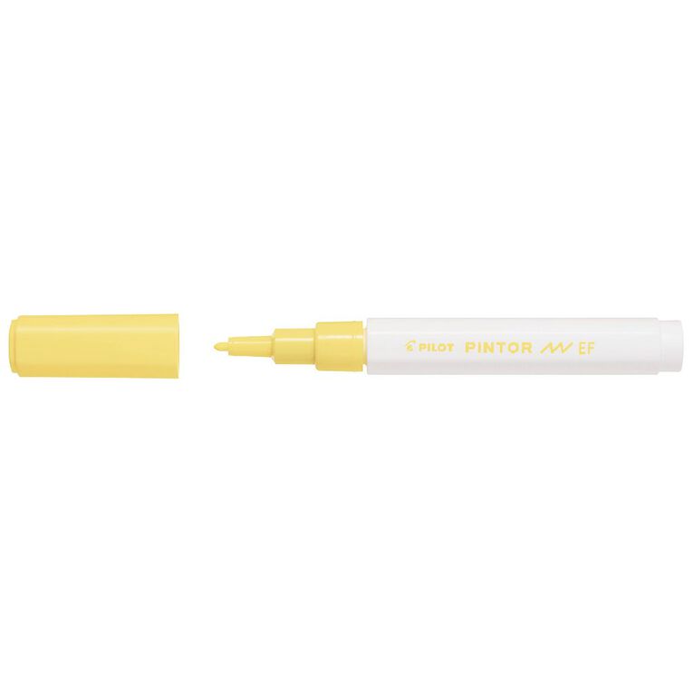Pilot Pintor Marker Bullet Extra Fine 2.3mm Tip Yellow Yellow | The ...