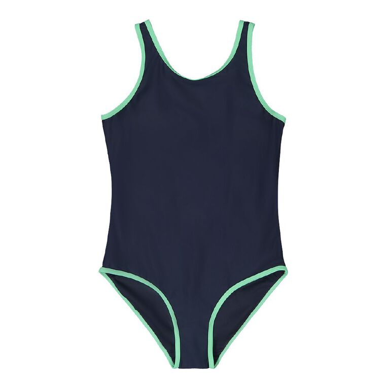 Young Original Girls Contrast Togs Navy The Warehouse