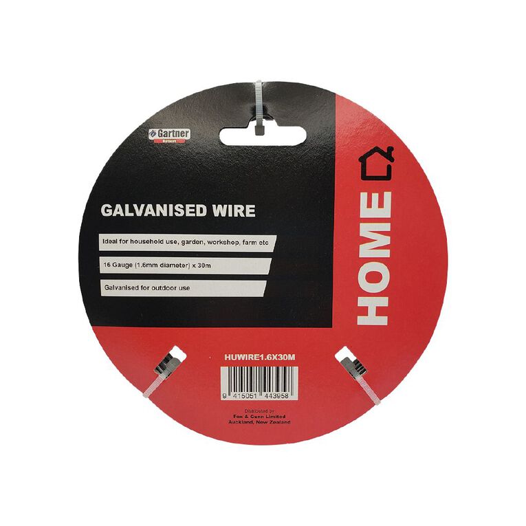 Gartner Home Utility Wire 1.6g x 30m | The Warehouse