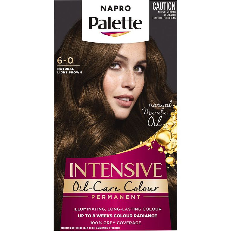 Napro Palette Hair Colour Natural Light Brown 6-0 | The Warehouse