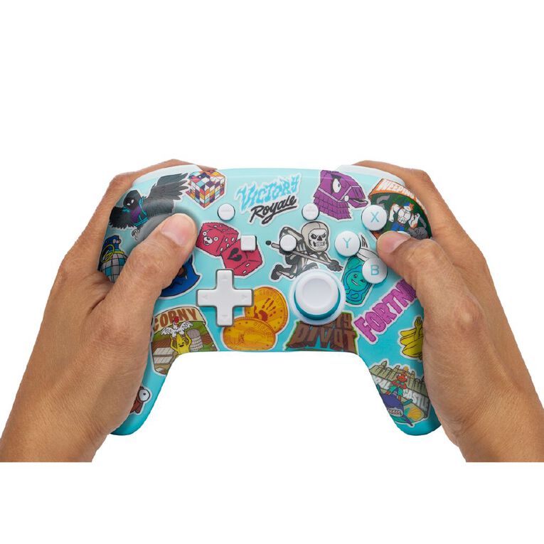 PowerA Nintendo Enhanced Wireless Controller Sticker Mania | The Warehouse