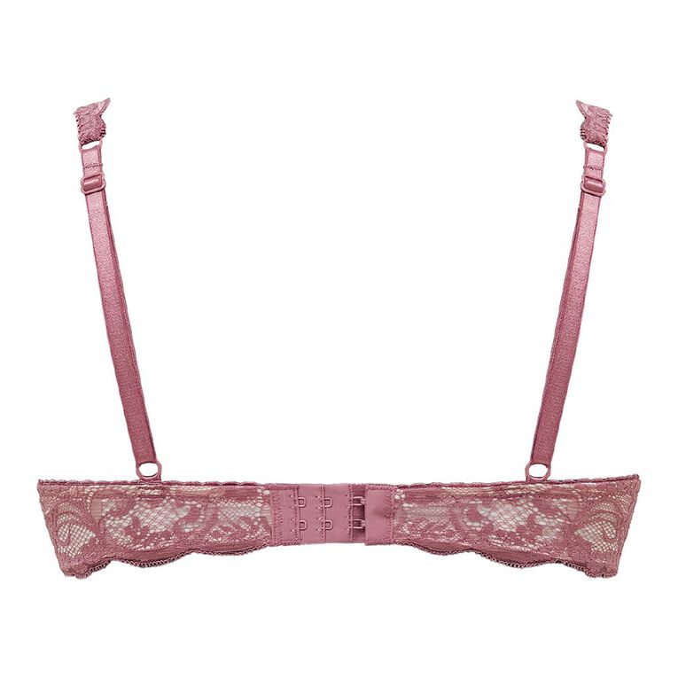 H&H Women's Florence Contour Bra Pink Mid | The Warehouse