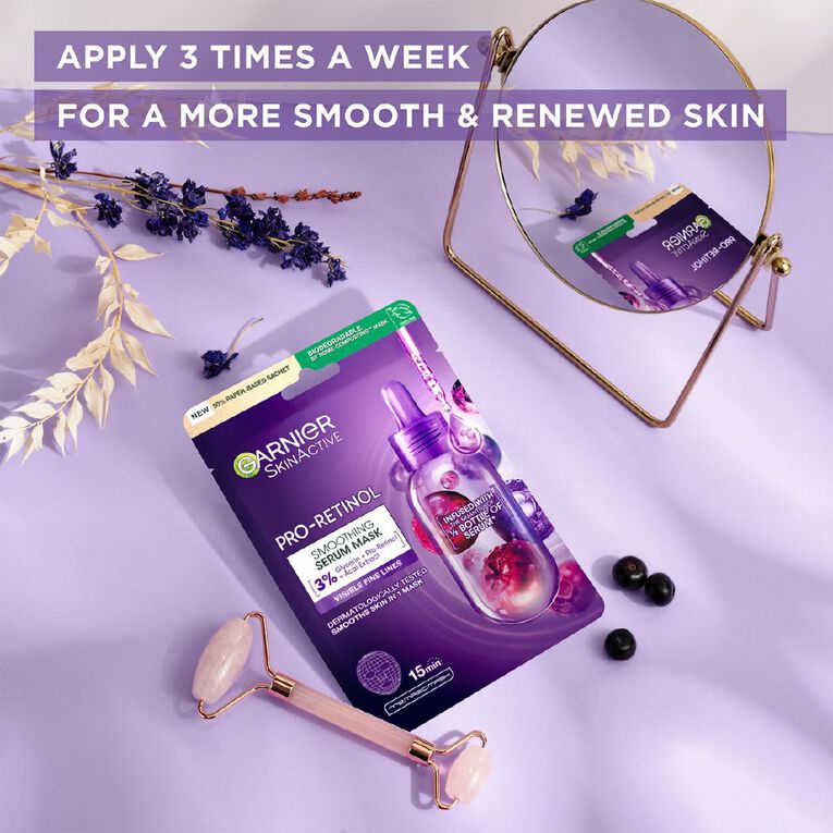 Garnier Pro Retinol Tissue Mask | The Warehouse