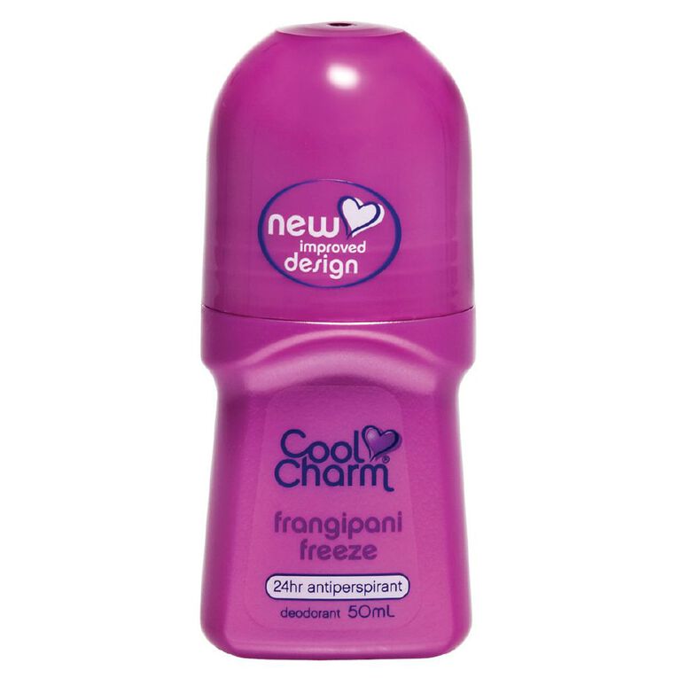 Cool Charm Frangipani Freeze Roll On Deodorant 50ml | The Warehouse
