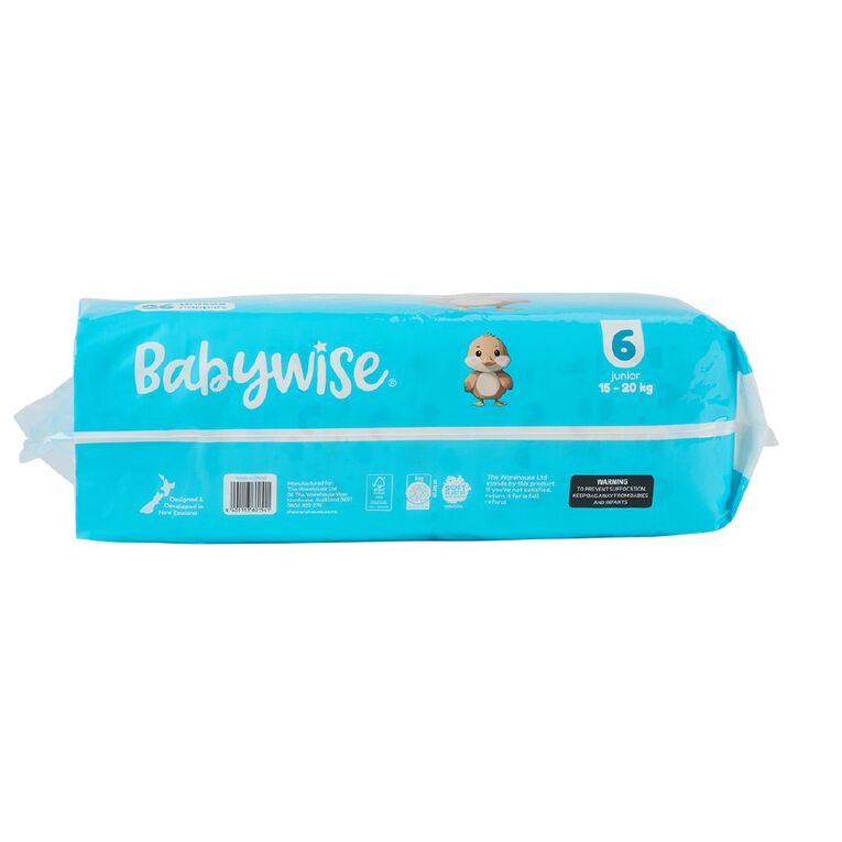 Babywise Nappy Pants Junior Size 6 26 Pack | The Warehouse