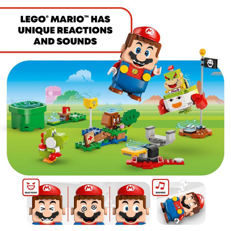 LEGO Super Mario Adventures with Interactive LEGO Mario 71439 | The ...