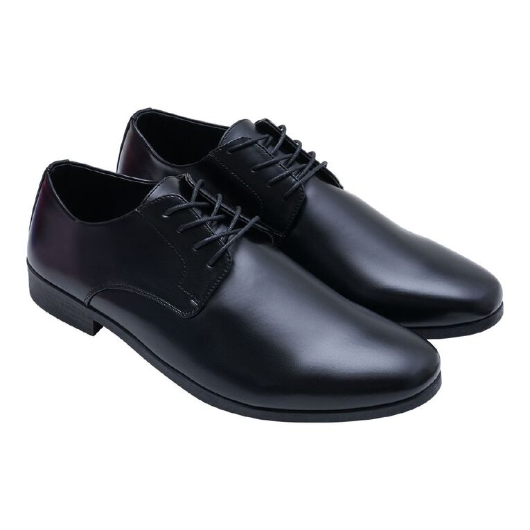 H&H Men's Tony Lace up Dress Shoes Black | The Warehouse