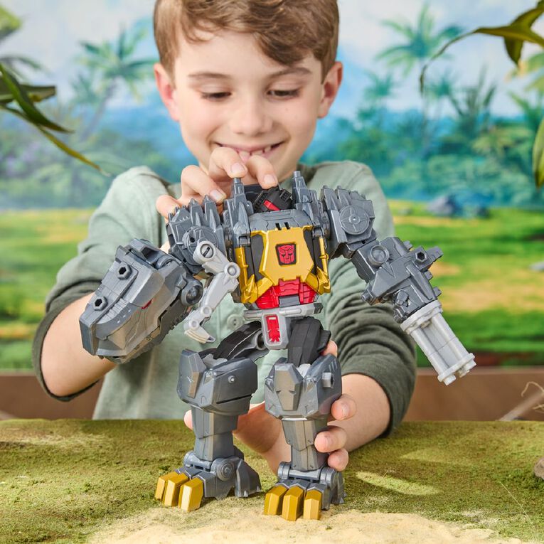 Transformers Cyberworld Chomp & Battle Grimlock | The Warehouse