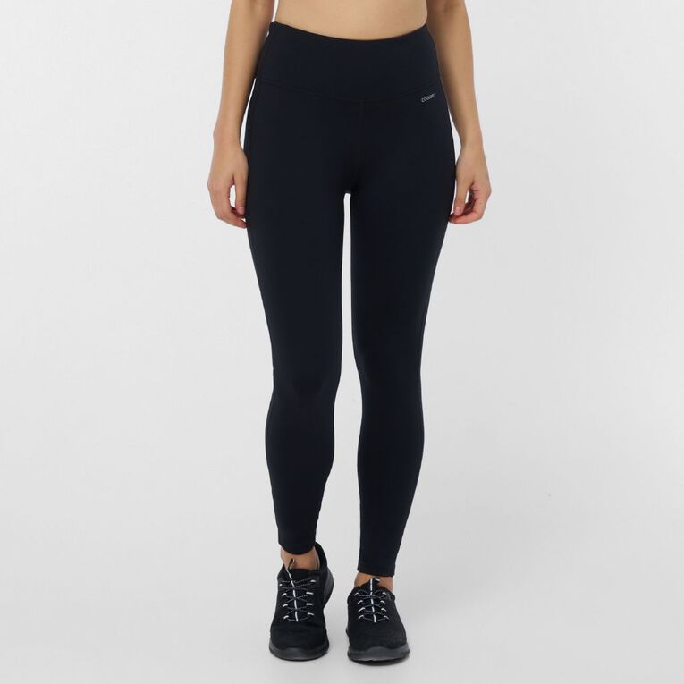 Active Intent Women's Cooldry Full Length Leggings Black | The Warehouse