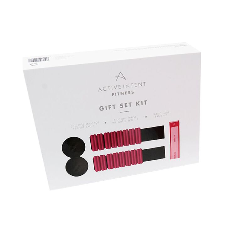 Active Intent Fitness Boxed Gift Set Kit 4 Piece | The Warehouse