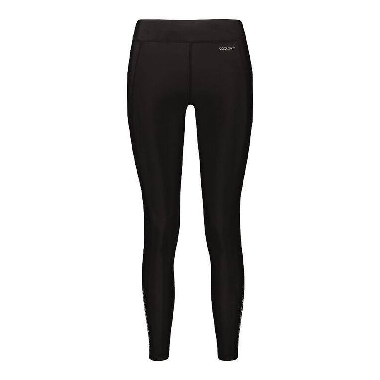Active Intent Women's Compression Fit Leggings Black | The Warehouse