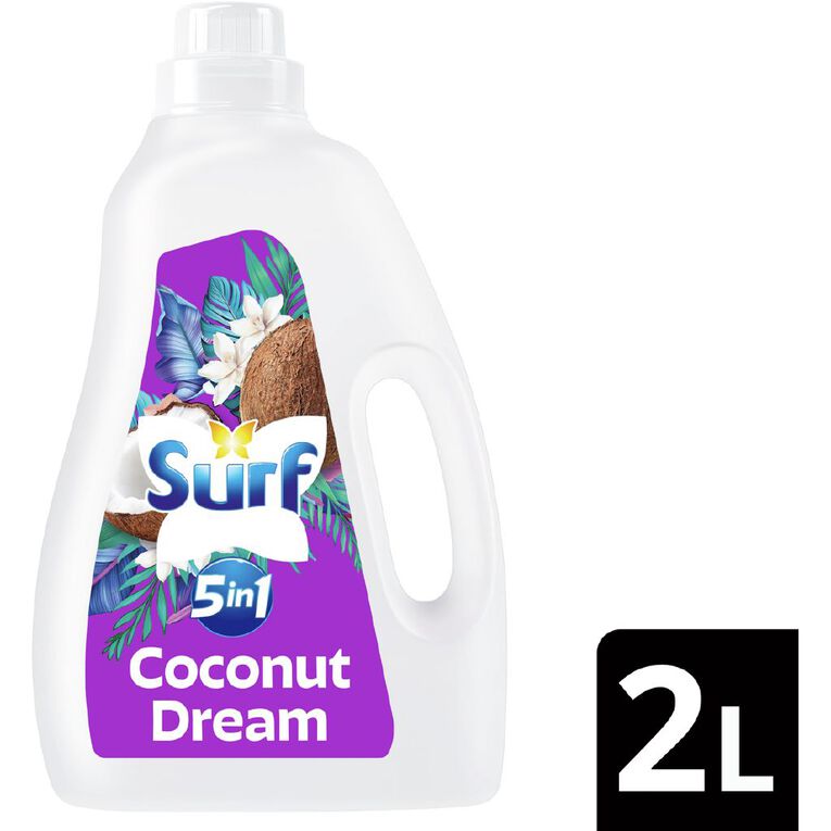 Surf Laundry Liquid Coconut Dream 2L | The Warehouse