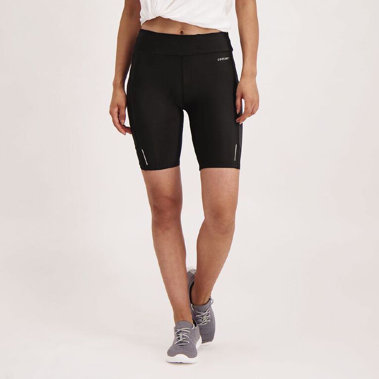Active Intent Women's Compression Fit Shorts Black | The Warehouse