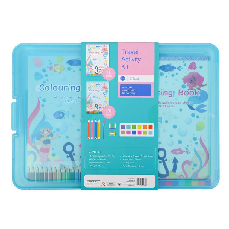 Travel Activity Kit 60 pcs | The Warehouse