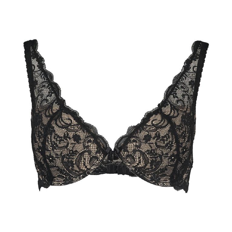 H&H Women's Florence Contour Bra Black | The Warehouse