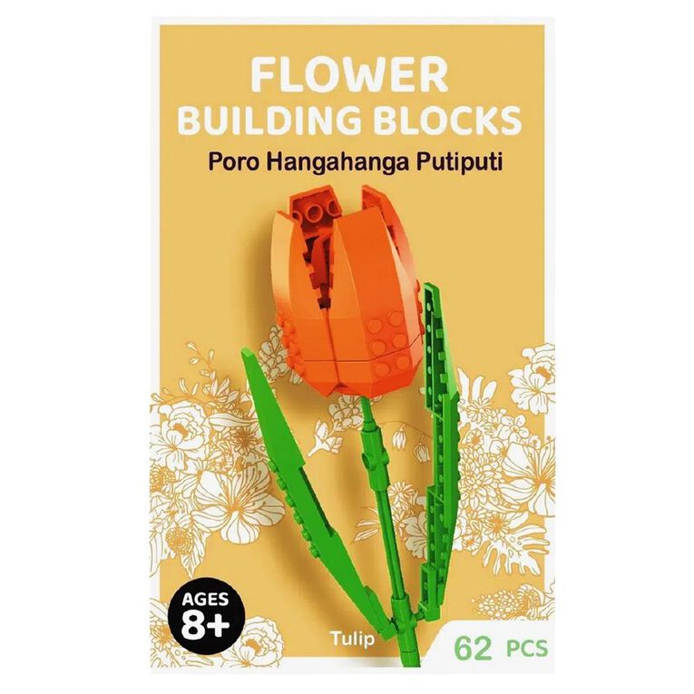 Flower Building Block Assorted Assorted | The Warehouse