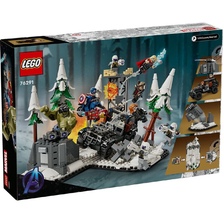 LEGO Marvel Super Heroes The Avengers Assemble: Age of Ultron 76291 ...