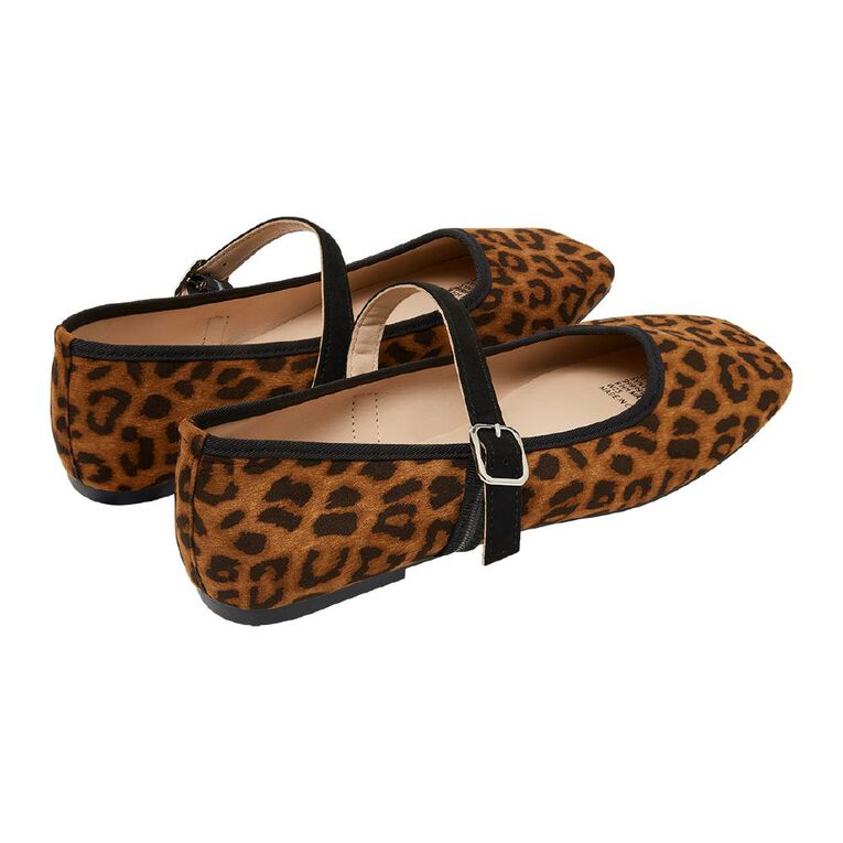 H&H Women's Mary Ballet Brown | The Warehouse