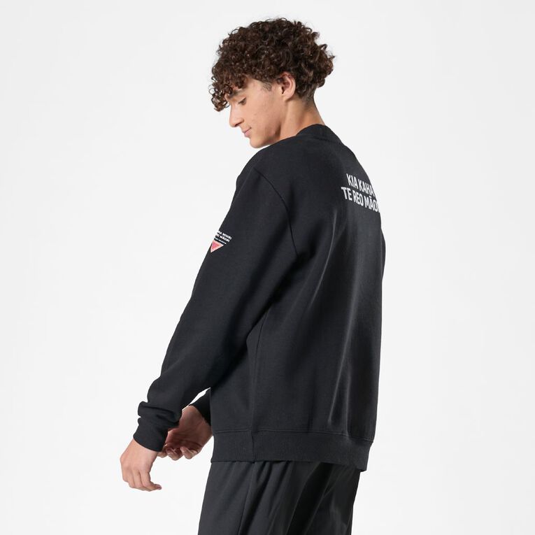 MLC Adult's Unisex Crew Sweatshirt Black | The Warehouse