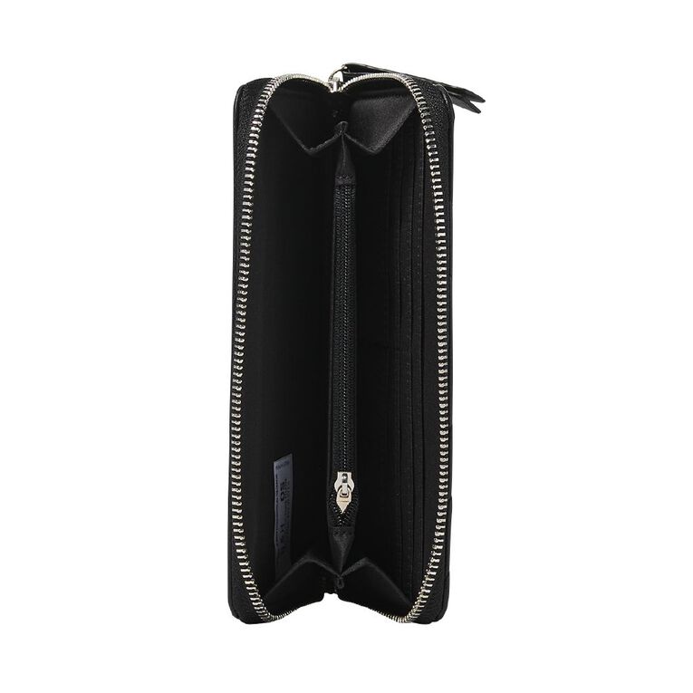 H&H Quilted Purse Black | The Warehouse