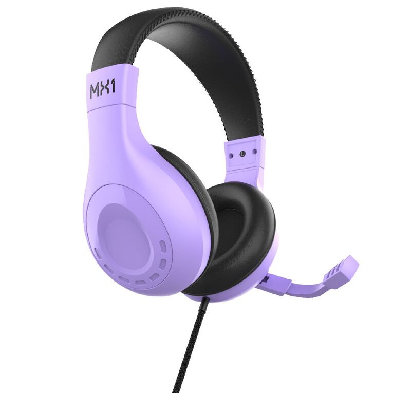 Playmax MX1 Universal Gaming Headset Lavender | The Warehouse