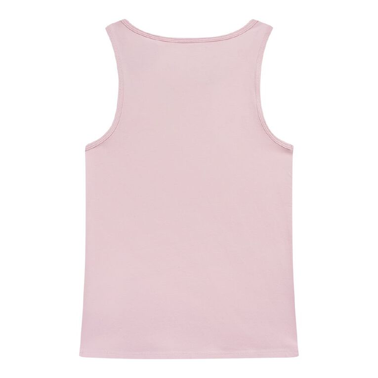 Young Original Plain Singlet Pink Light | The Warehouse