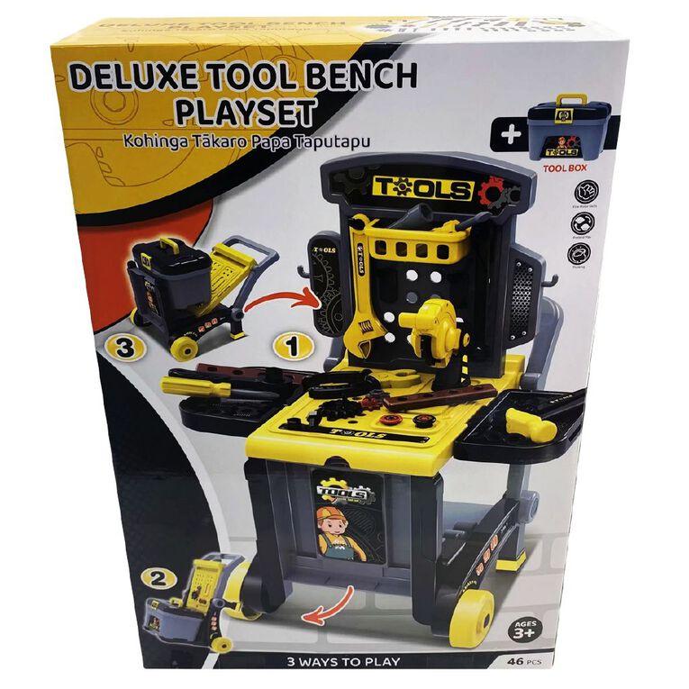 Deluxe Tool Bench Play Set | The Warehouse