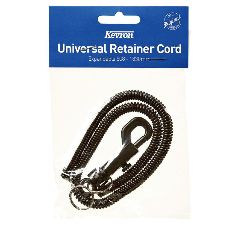 Kevron Universal Retainer Cord Small Black Black | The Warehouse