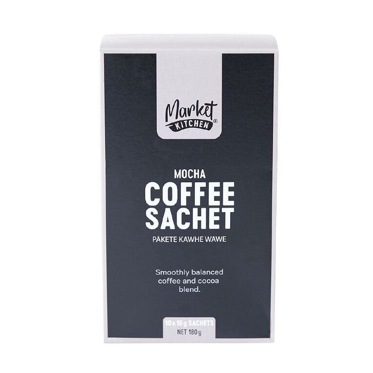 Market Kitchen Mocha Sachets 10pk | The Warehouse