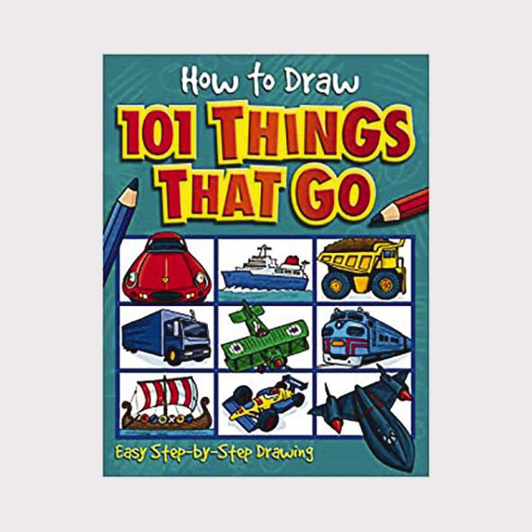 How To Draw 101 Things That Go | The Warehouse