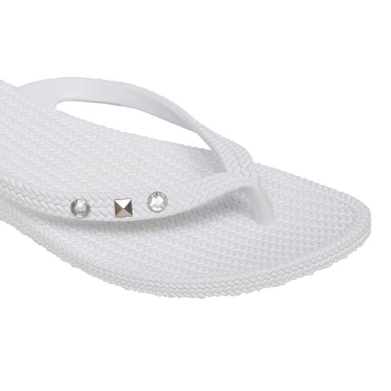 H&H Women's Piha Jandals White | The Warehouse