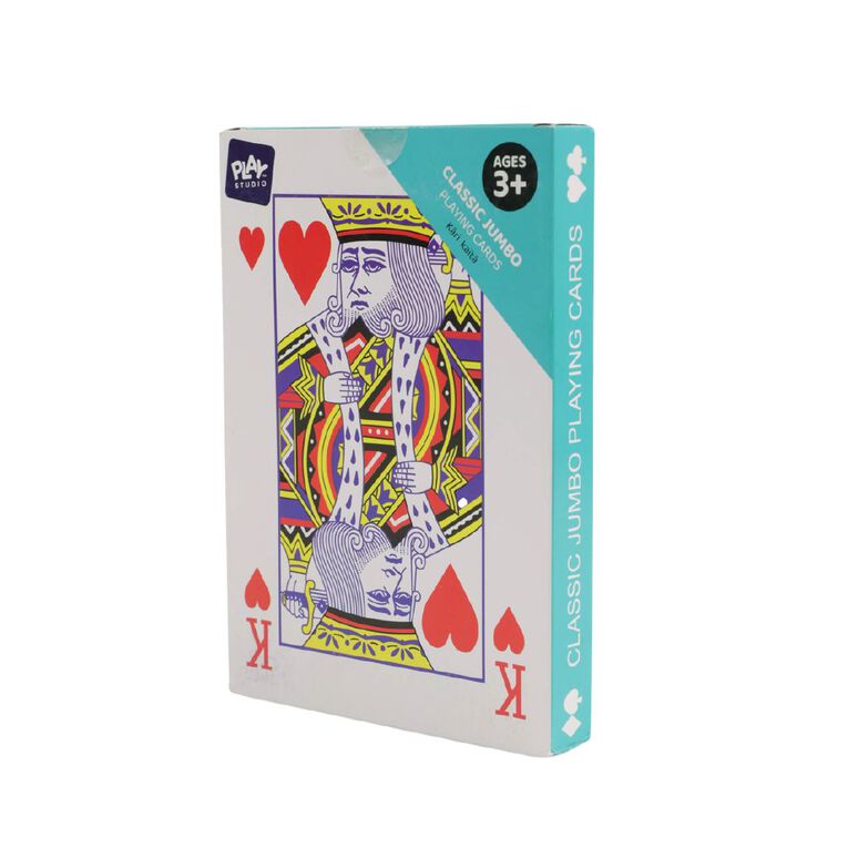 Play Studio Game Jumbo Playing Cards | The Warehouse
