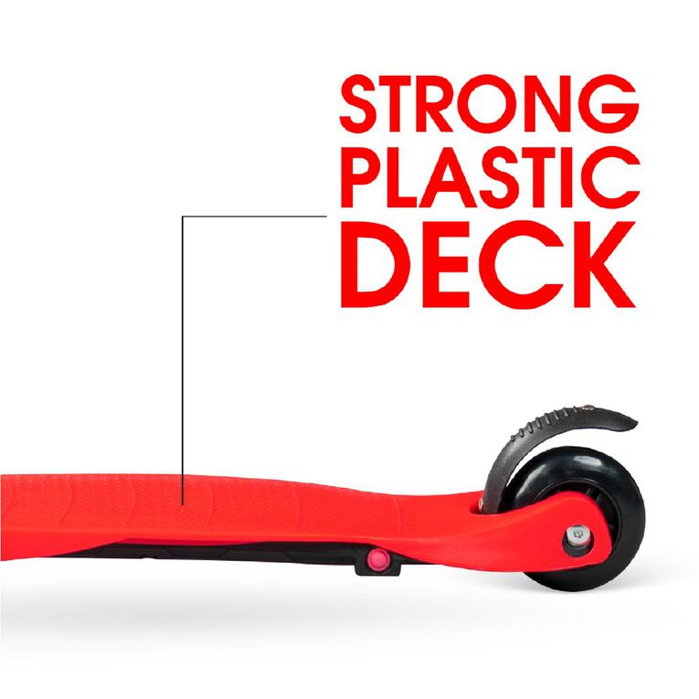 Zycom Zipper Lumen Scooter Black/Red Black/Red | The Warehouse