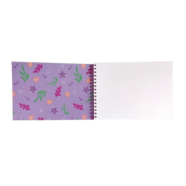 Little Mermaid Ariel Spiral Sketch Book A4 | The Warehouse