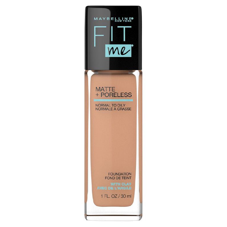Maybelline Fit Me Matte & Poreless Foundation 320 Natural Tan | The ...