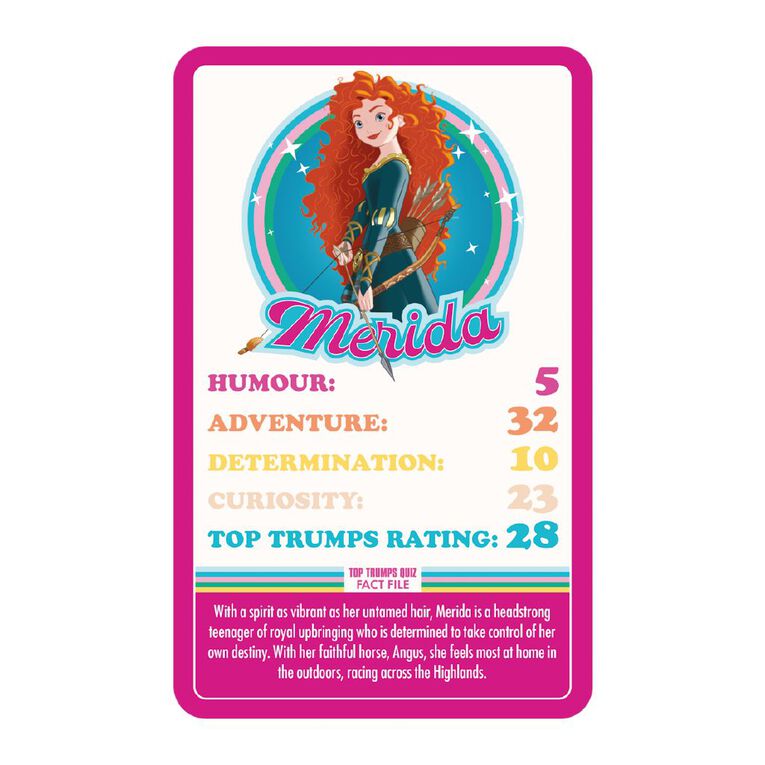 Disney Princess Top Trumps Game | The Warehouse