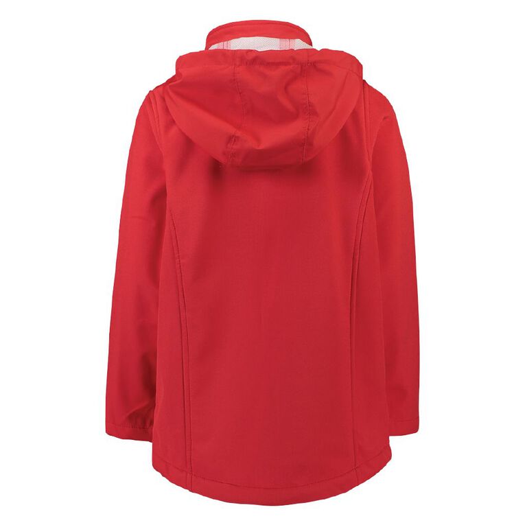 Schooltex Stanhope Road School Softshell Jacket with Embroidery Red Mid ...