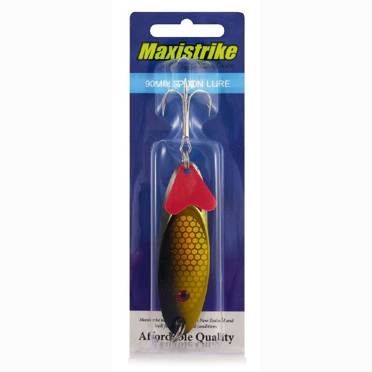 Maxistrike Fishing Lures Spinner 80mm Assorted | The Warehouse